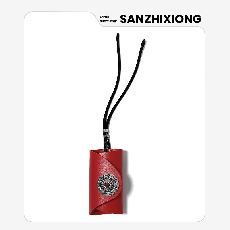 Универсальный чехол для ключей, креативный чехол для ключей в стиле ретро, простой выдвижной чехол для ключей, защитный