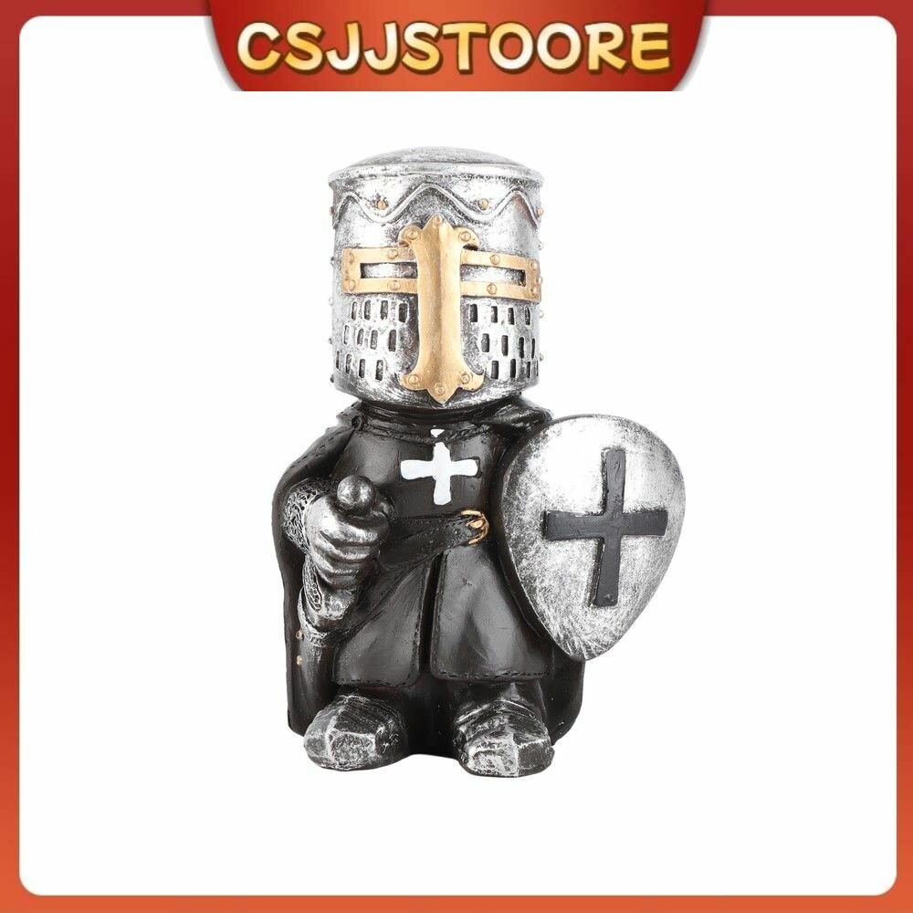 Садовая статуя рыцаря-карлика, миниатюрная скульптура