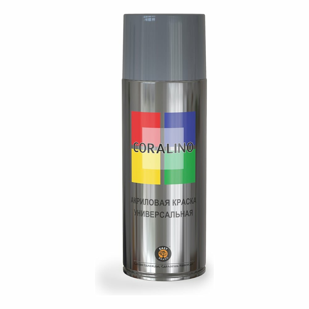 Краска аэрозольная CORALINO RAL7016 антрацитово-серый 0.52 л C17016