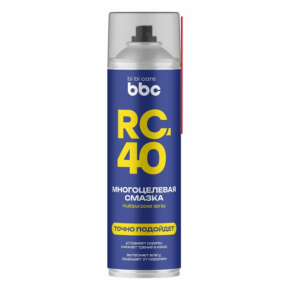 Смазка BiBiCare многоцелевая RC-40, 650 мл 4046