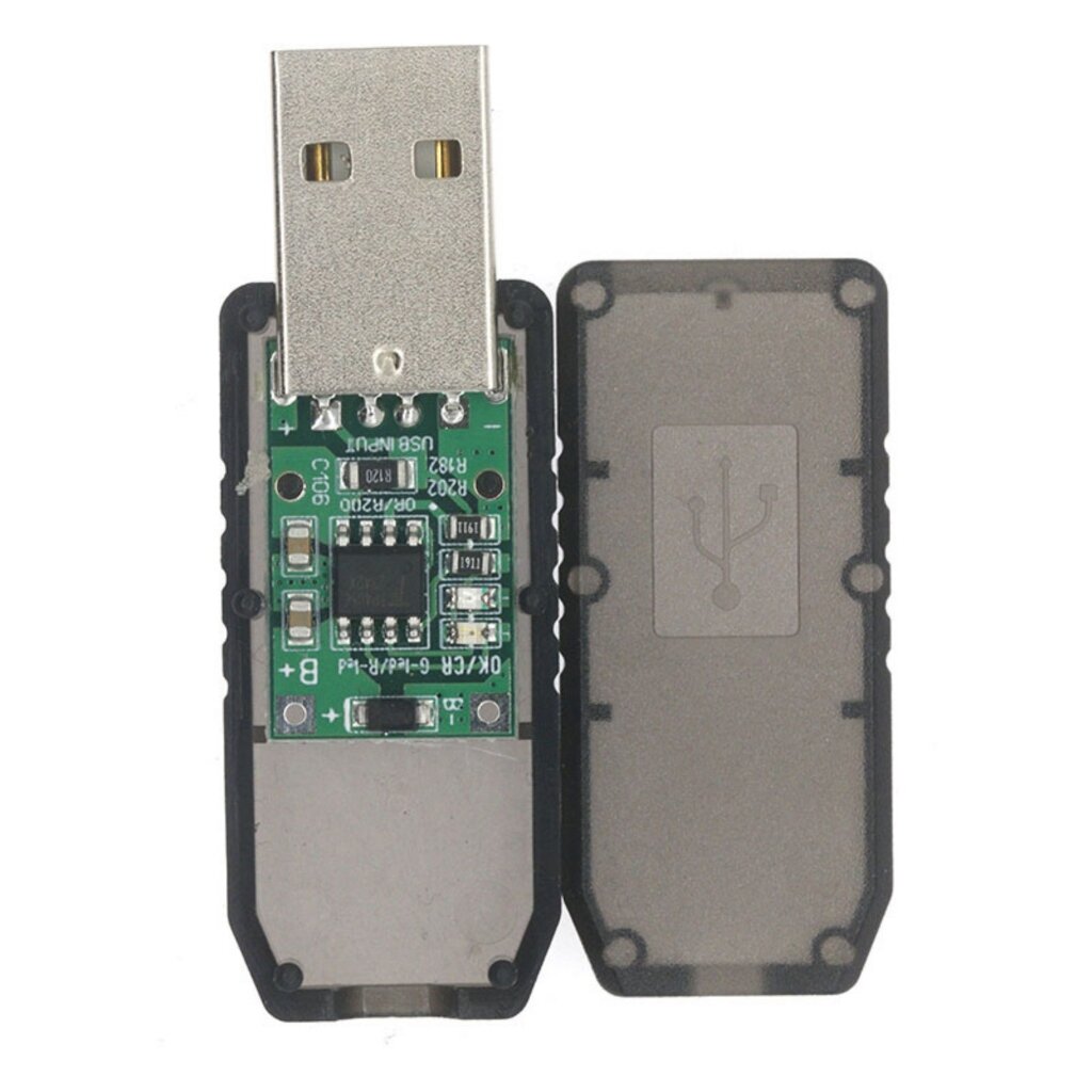 USB адаптер зарядки 4.2V с защитой от перезаряда