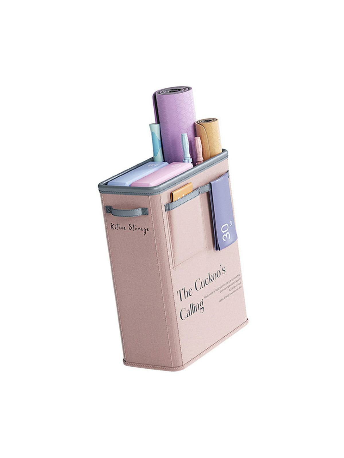 Прочный тканевый держатель коврика для йоги, складной ящик для хранения тренажеров