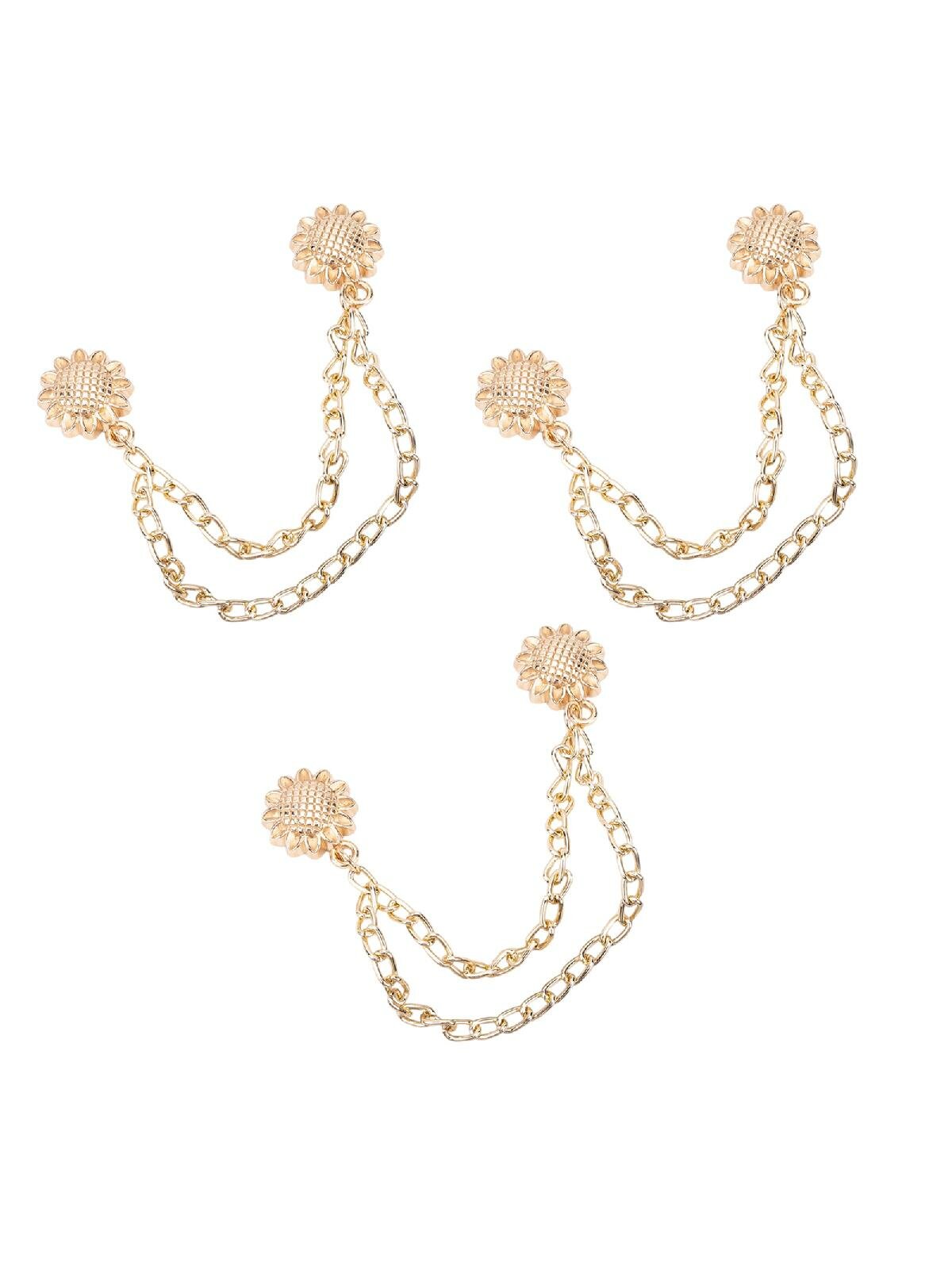 3 шт Многофункциональных зажимов для одежды Цветы Магнитные пряжки Магнитный зажим