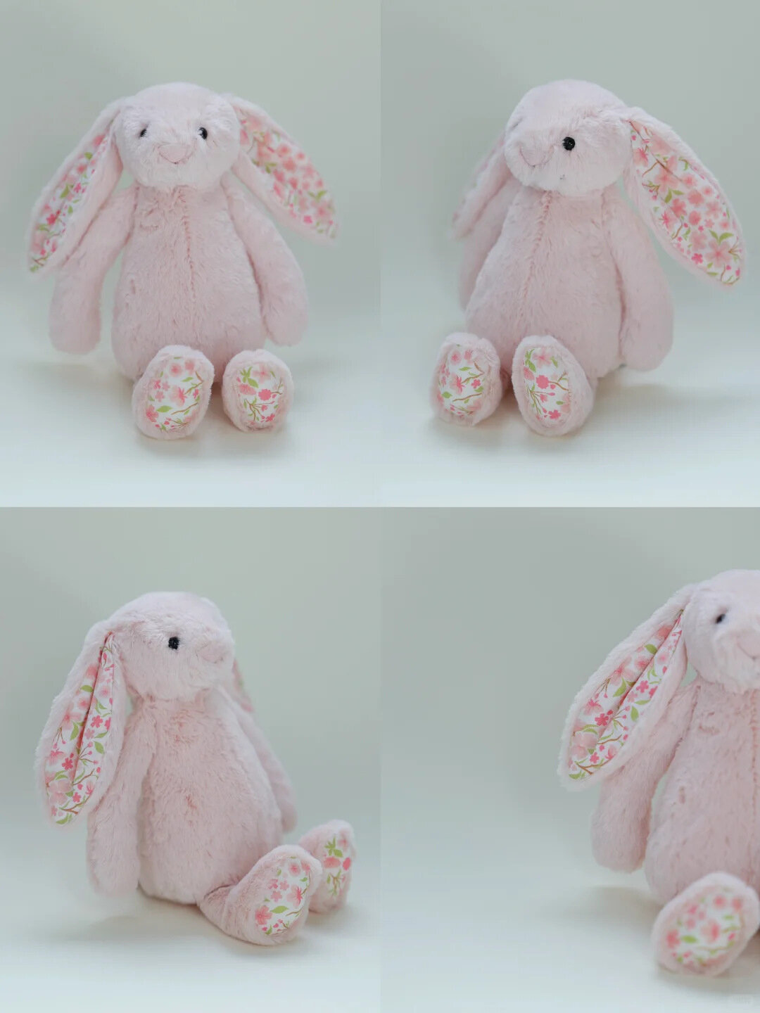 Jcjellycat Высокая версия 1:1 --- Серия Shy Bonnie Rabbit Сердце Бонни Кролик Золотая этикетка Цветочный плюш