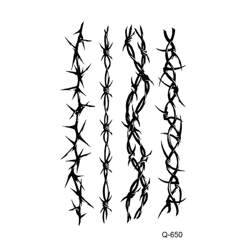 Маленькое животное, волк, лев, скорпион, мужская водостойкая временная татуировка, наклейка, крыло, меч, шлем, боди-арт, запястье, шея, поддельная мини-тату 09-QD-Q-650