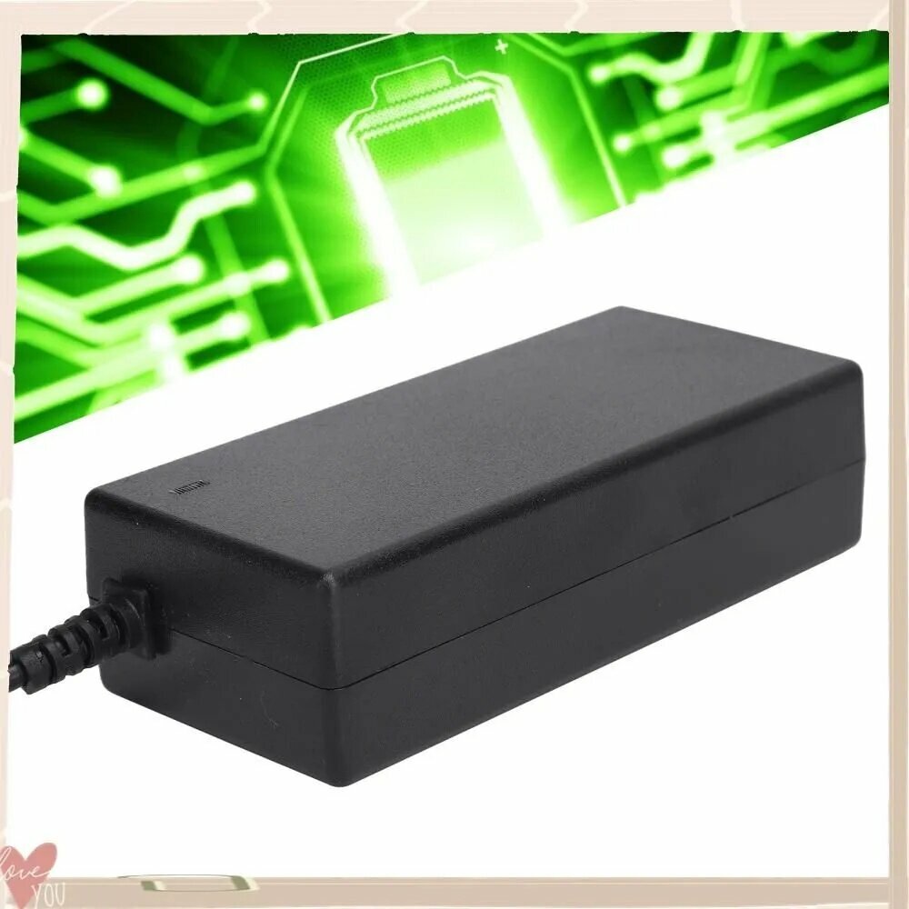 Адаптер питания 42V 2A, безшумная зарядка для 36V литий-ионных батарей