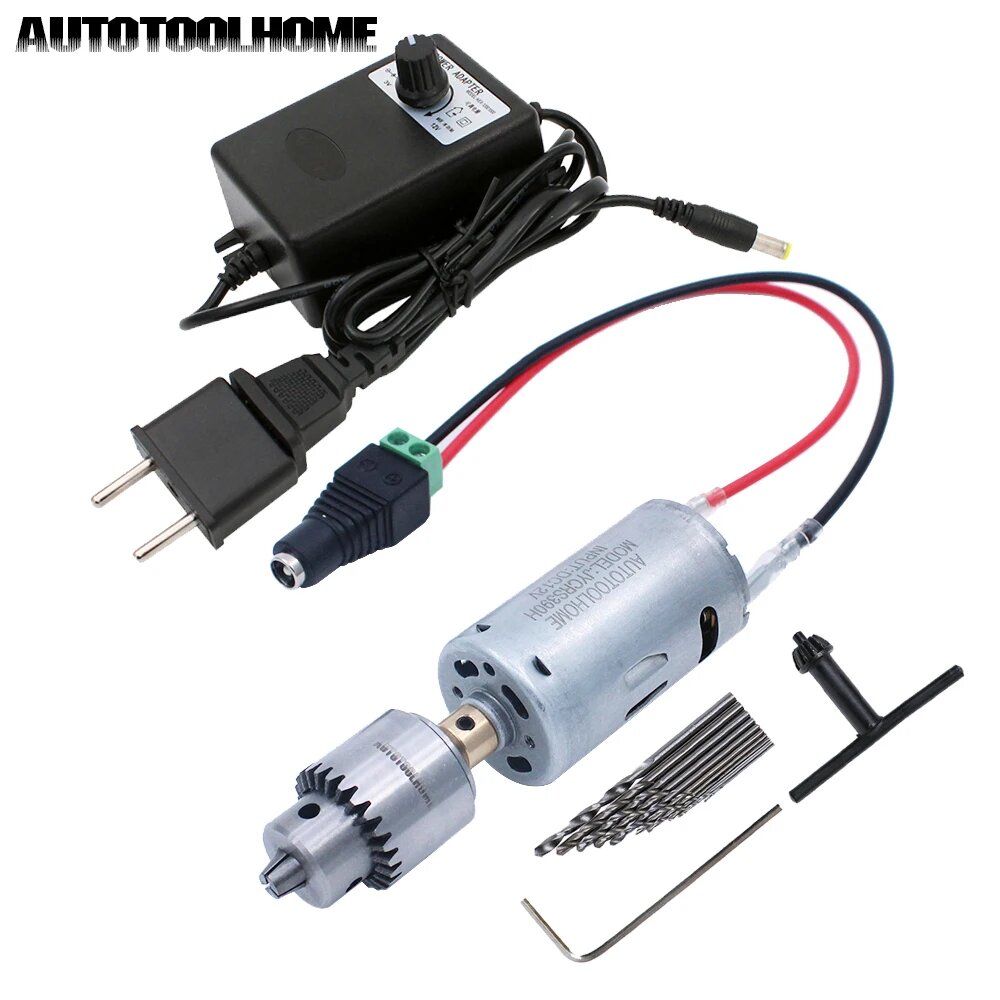 Мини электродрель AUTOTOOLHOME 12В