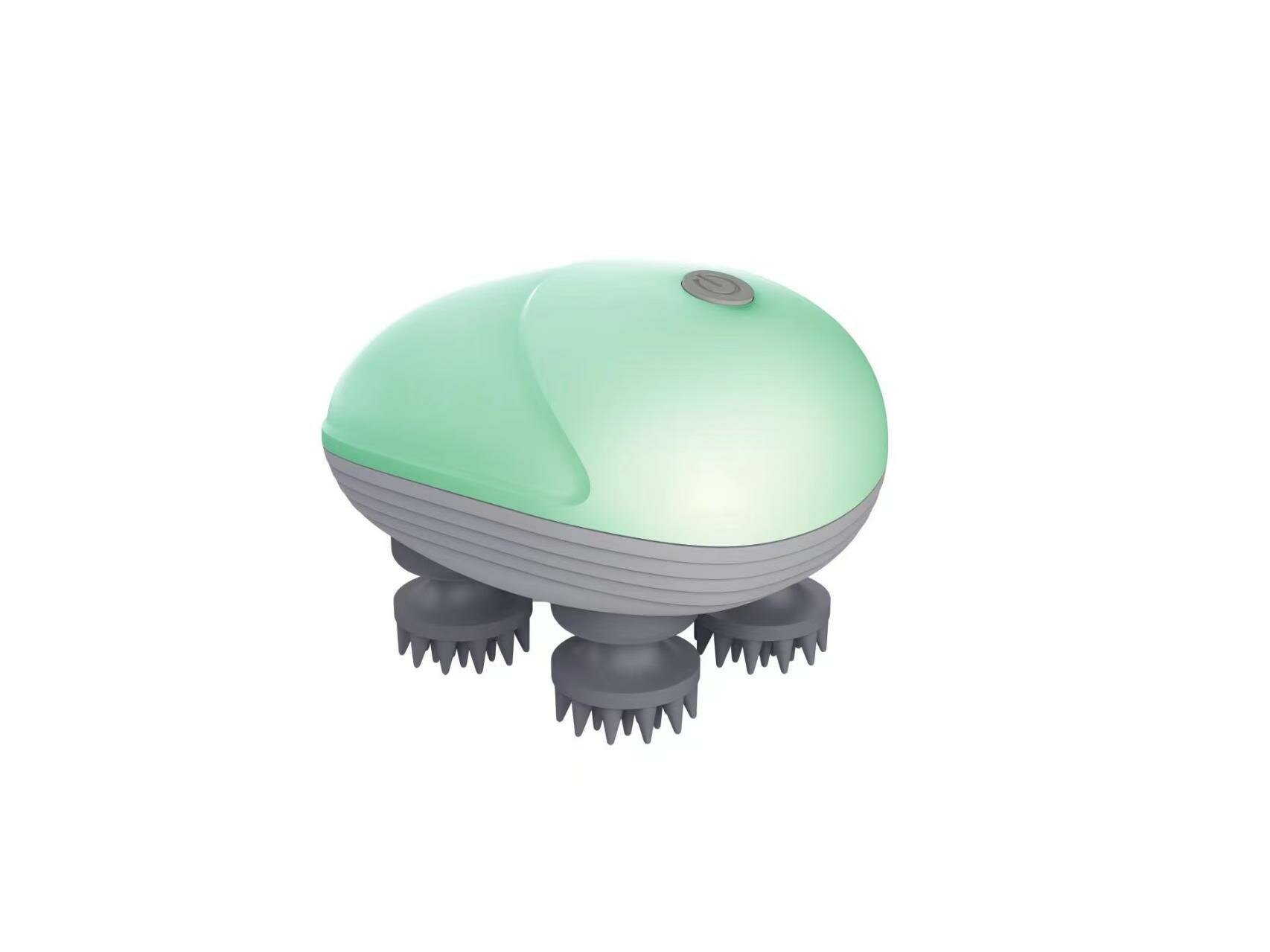 Новый многофункциональный массажер для шеи, перезаряжаемый массажер для головы, массажер для кожи головы в форме осьминога