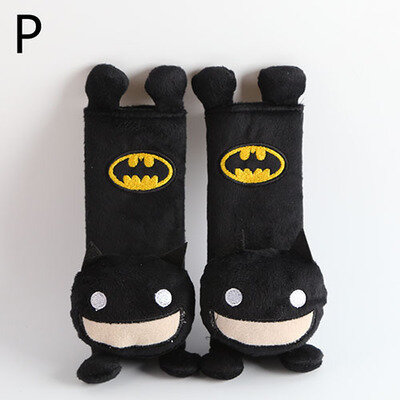 Чехол для ремня безопасности в японском стиле Shin-chan Cinnamoroll Stitch, плечевой ремень, детский автомобильный интерьер, плюшевый плечевой подушка для ремня безопасности