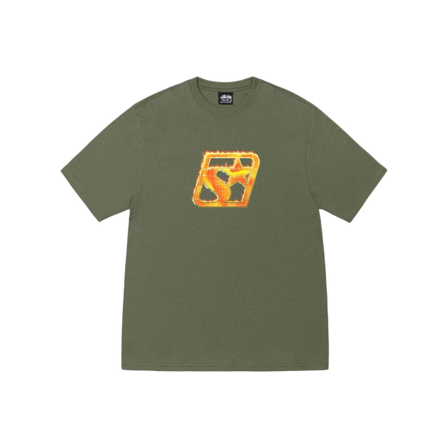 Майка Stussy SS25, размер М, оливковый/зеленый — фото 1