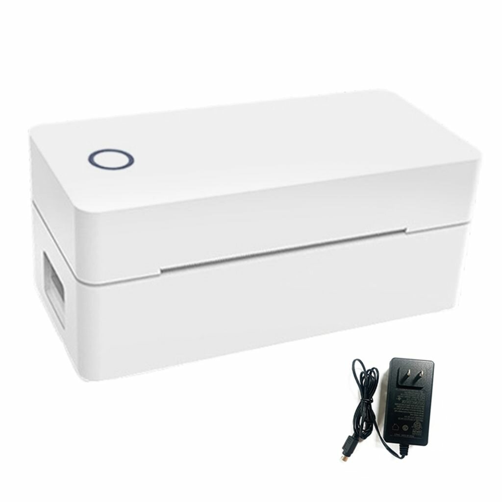 Принтер термоэтикеток 110мм, Белый - USB и Bluetooth