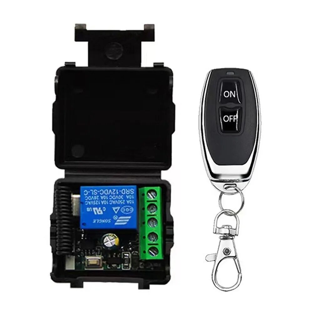 433 МГц Беспроводной Пульт Дистанционного Управления Переключатель RF Реле 12 В