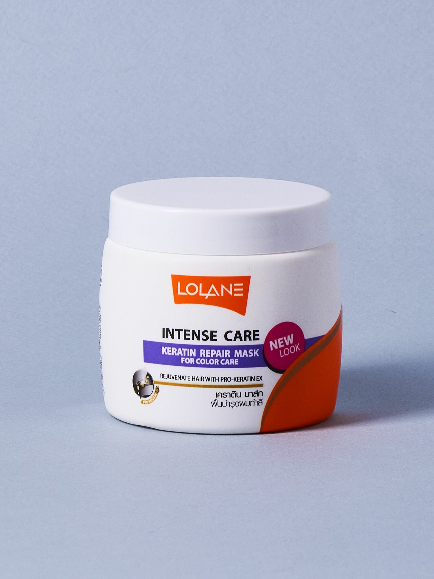 LOLANE Маска для окрашенных волос с Кератином "Интенсивное Восстановление" 200г Intense Care Keratin Repair Mask For Color Care