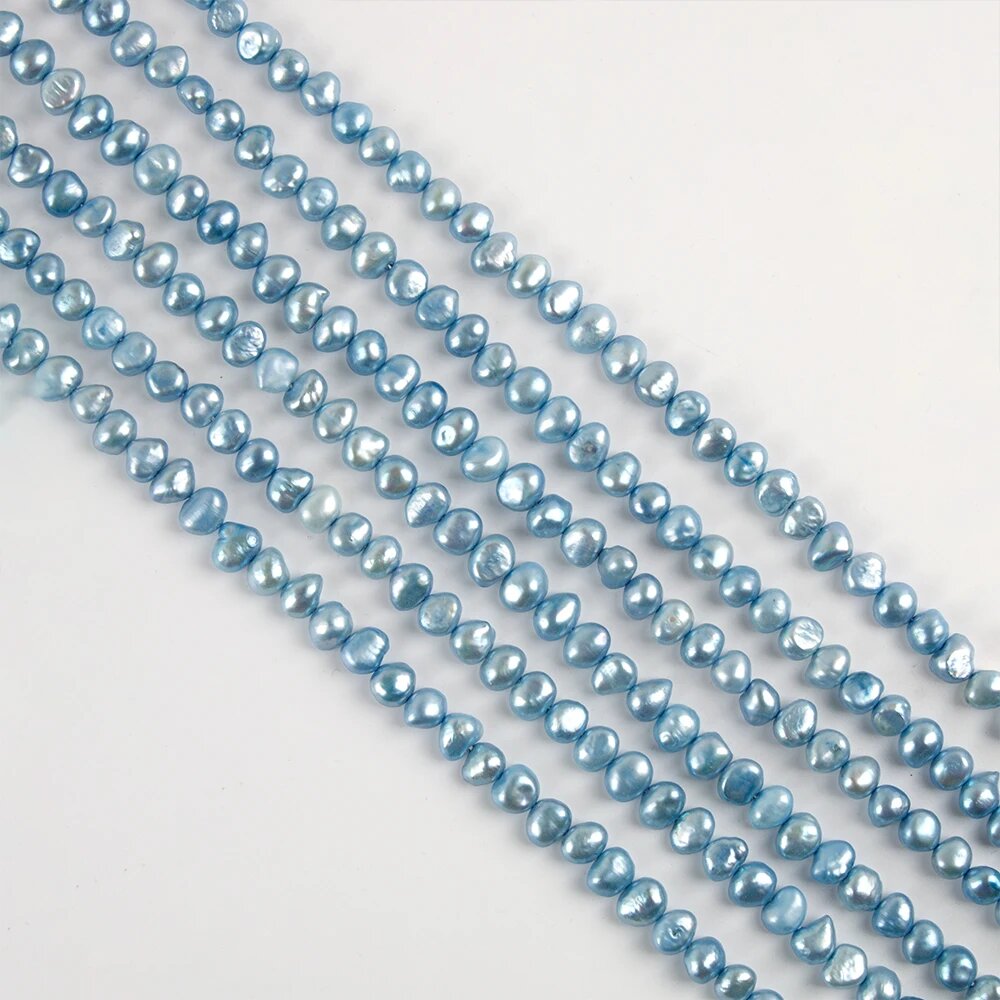 Блеск 5-8 мм пресноводный жемчуг свободные нити оптом оптом ювелирные изделия