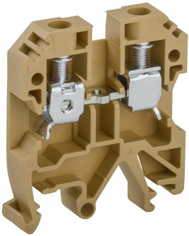 Клемма винтовая КВИ-6кв. мм желт. IEK YZN30-006-K05