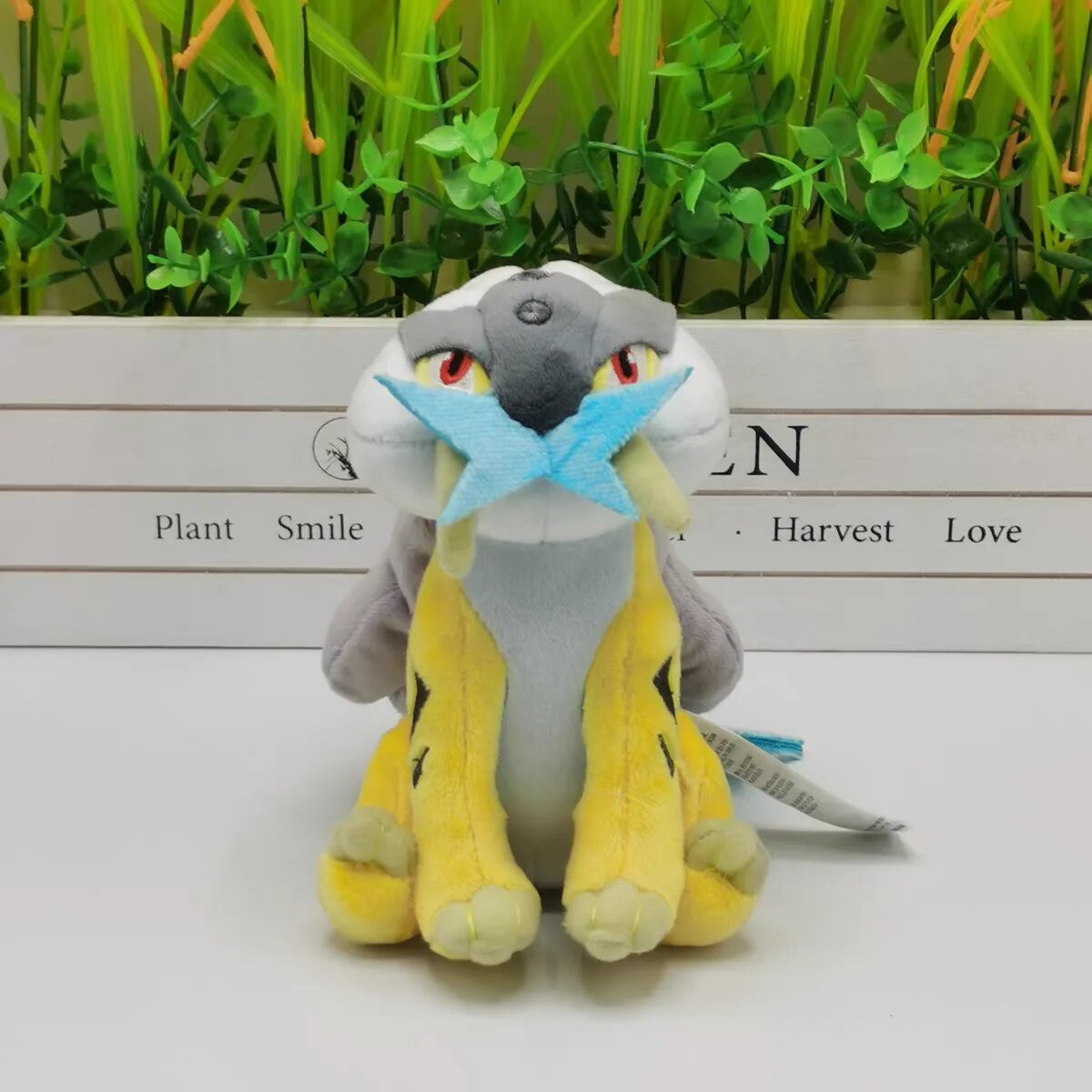 1 шт. оригинальная серия Pokemon Pikachu Raikou Fit плюшевые игрушки мягкие куклы Kawai детский подарок новый