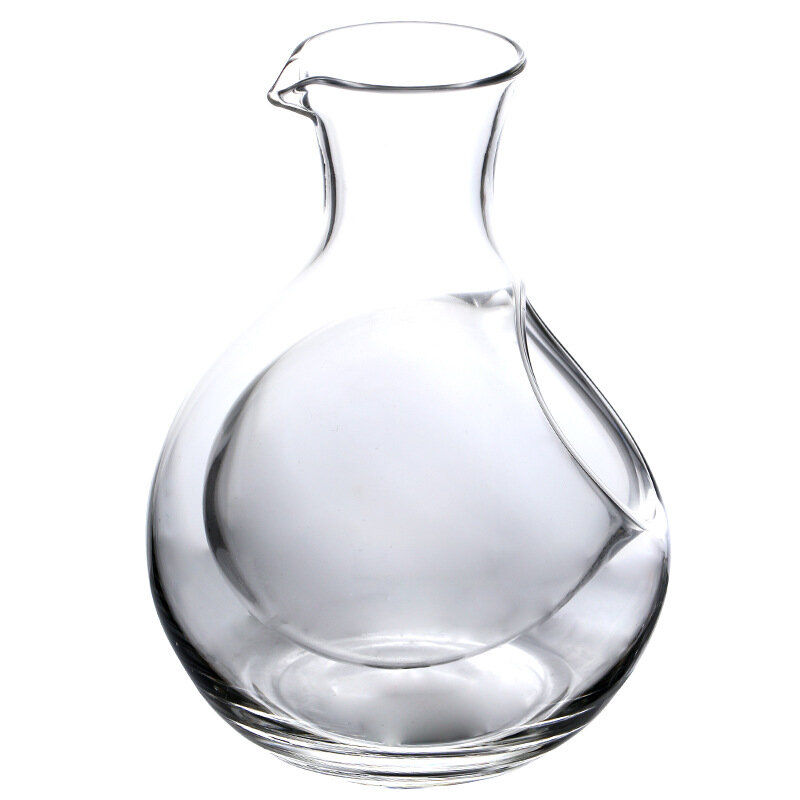 Кувшин для ледяного вина, домашний кувшин для вина, декантер для ликера, разливочная емкость для вина, хрустальное стекло, японская кухня, оптовая продажа, большой объем, кувшин для саке.