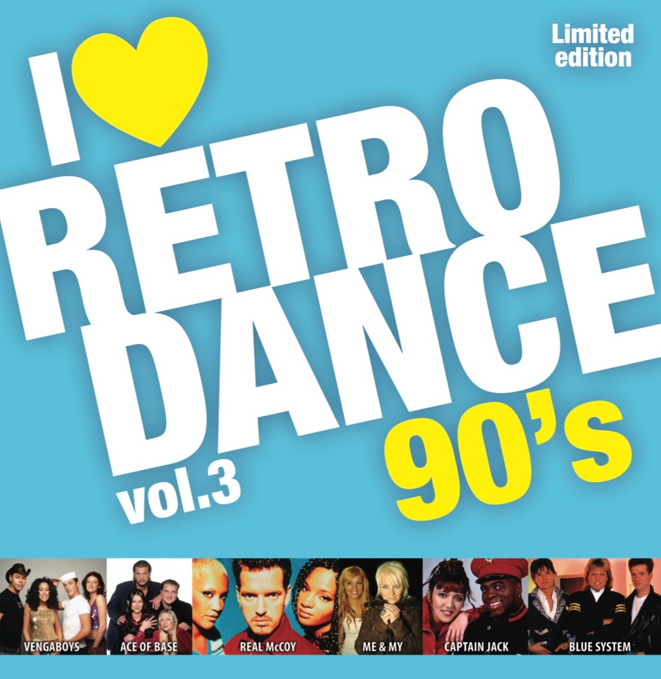 Виниловая пластинка I Love Retro Dance 90s Vol.3 (LP)