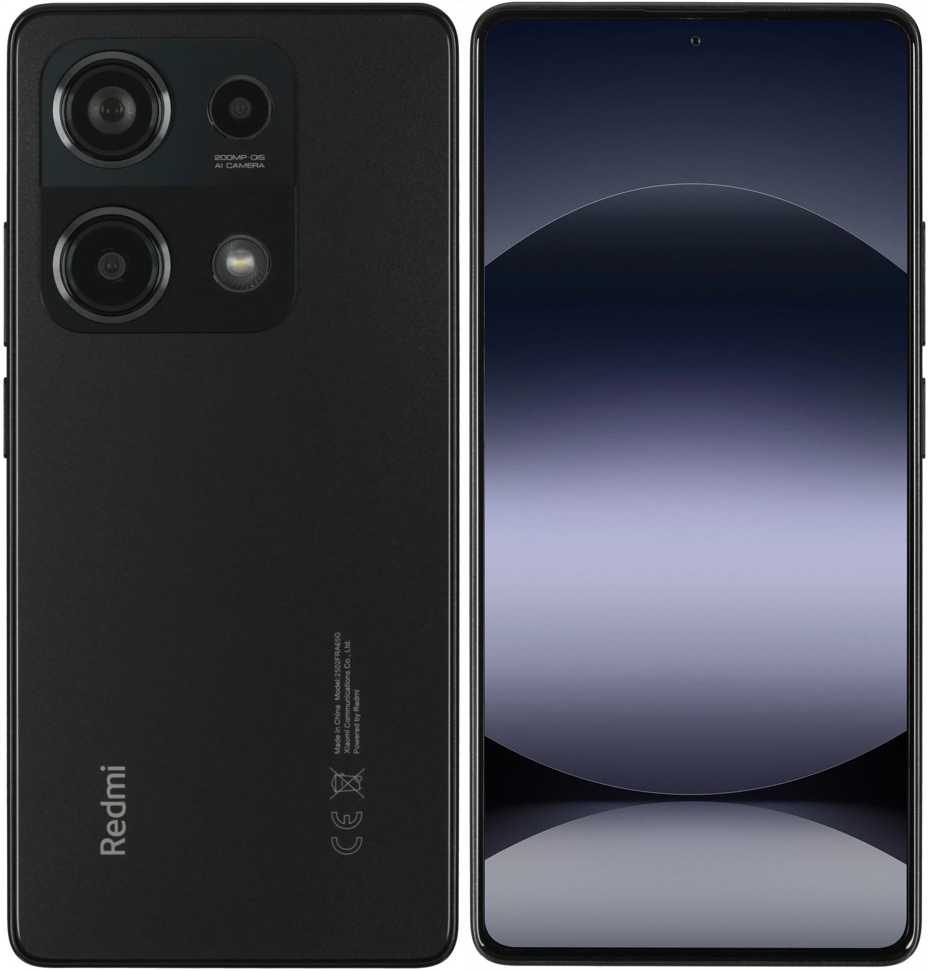 Смартфон Xiaomi Redmi Note 14S 4G 12/512 ГБ Ростест/ЕАС, NFC, Dual nano SIM, черный