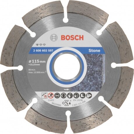 Алмазный диск Bosch 115-22.23 Professional for Stone 2.608.602.597