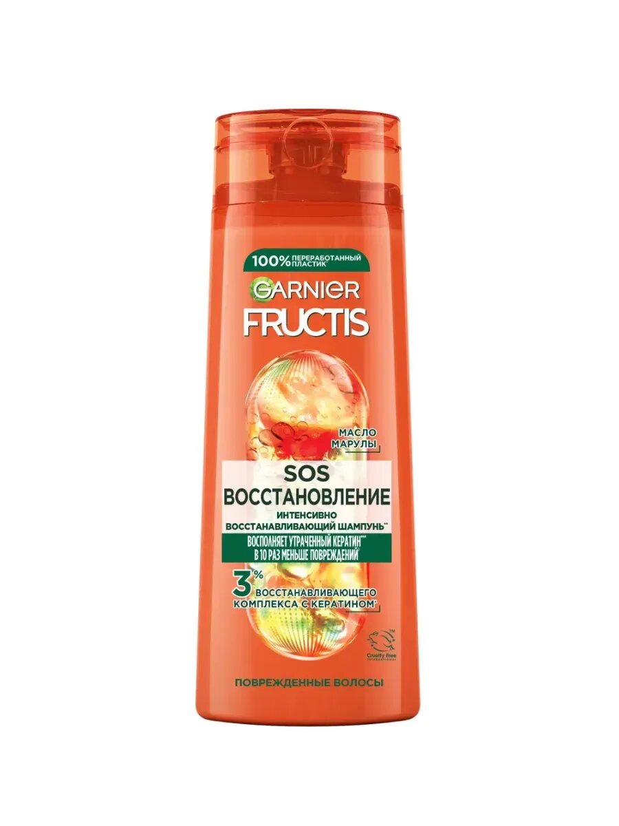 Fructis шампунь SOS восстановление 250мл-2шт.