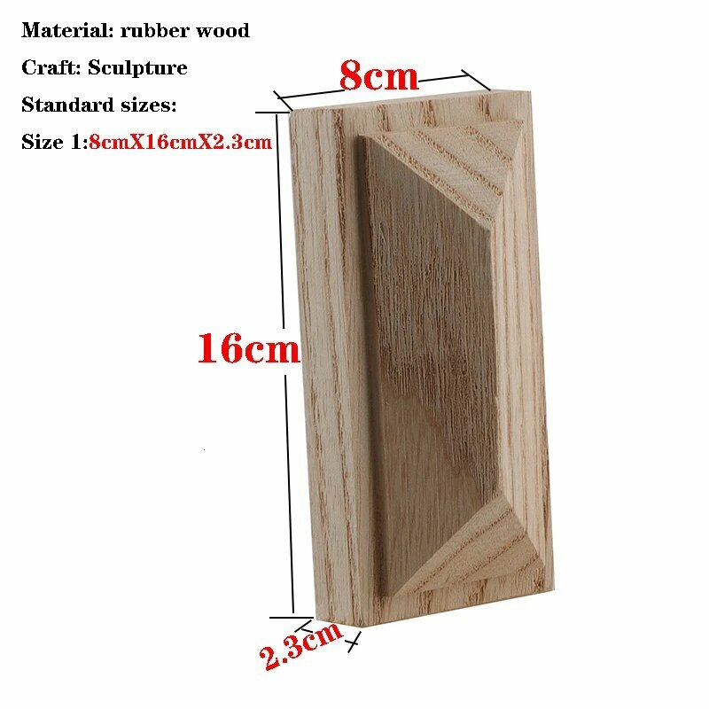 Деревянная скульптура из каучукового дерева 8cmX16cm