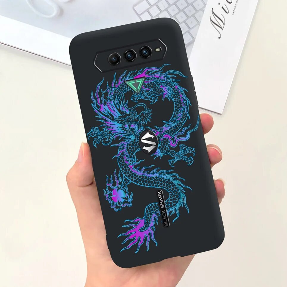 Роскошный чехол для телефона Xiaomi Black Shark 4 4Pro 3 3S бампер Coque TGhei1206, Black Shark 4