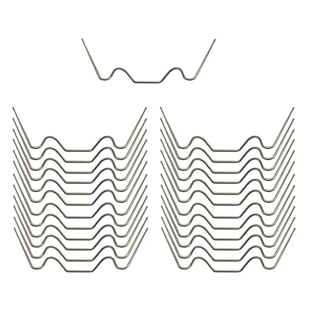 Набор из 25 зажимов для остекления теплиц из нержавеющей стали с пружинной проволокой для надежного крепления стекла