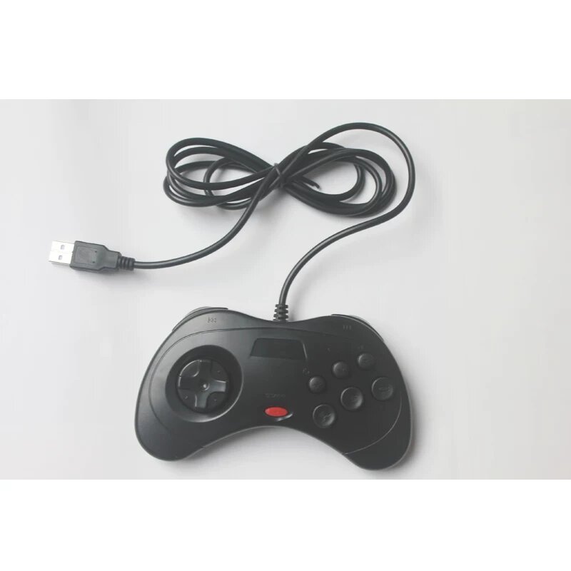 Один контроллер SEGA MD Black Card Yu Yu Hakusho с 880 классическими играми SEGA для ПК
