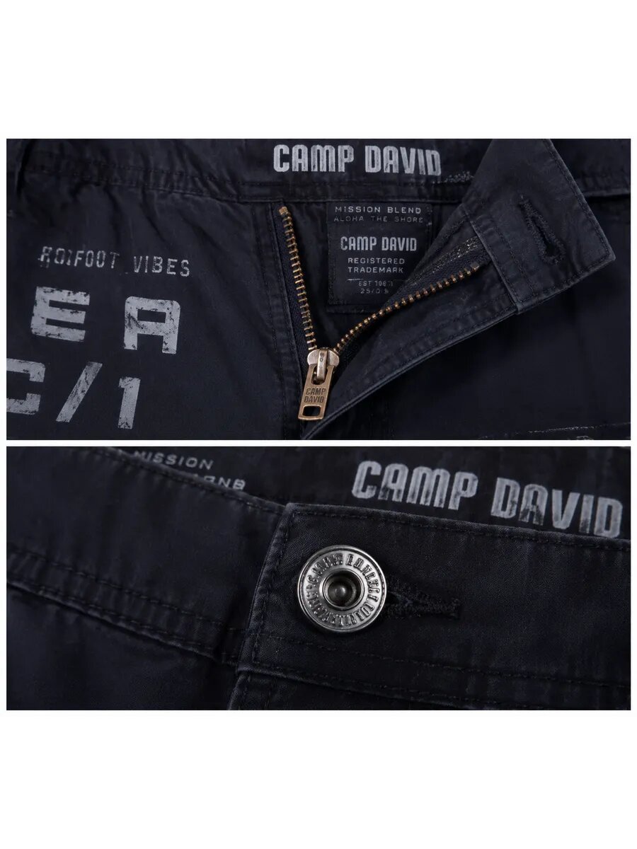 Шорты Camp David, размер XL, синий — фото 1