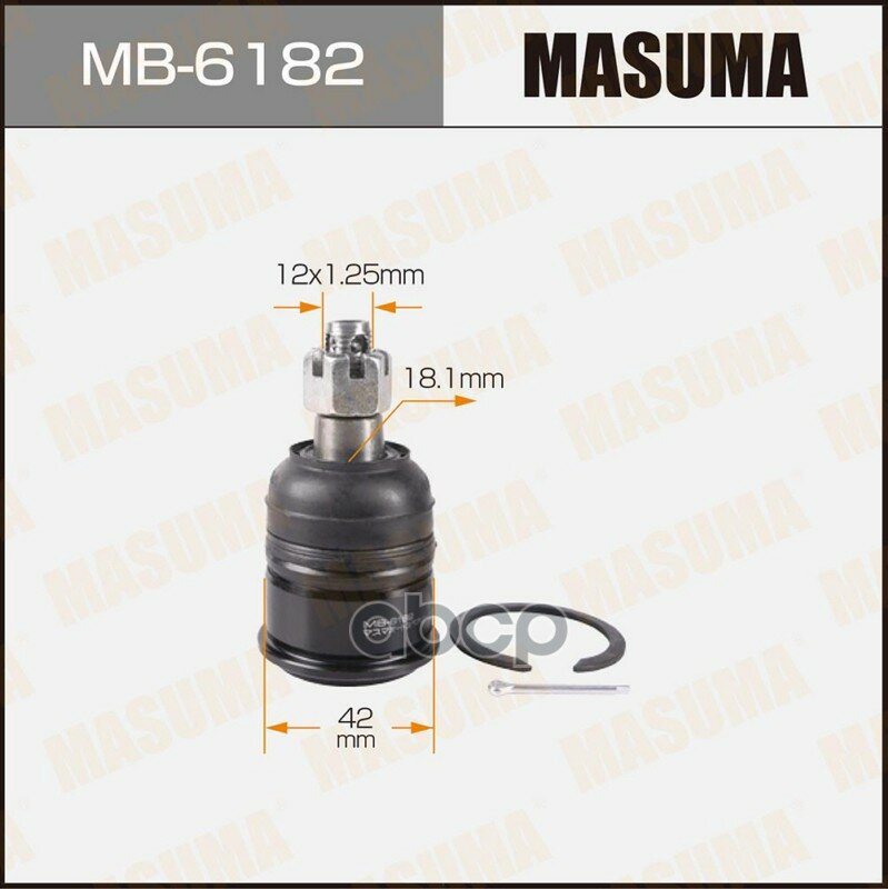 Опора шаровая ! переднего нижнего рычага Honda Accord UA4/UA5 98-00 Masuma арт. MB-6182