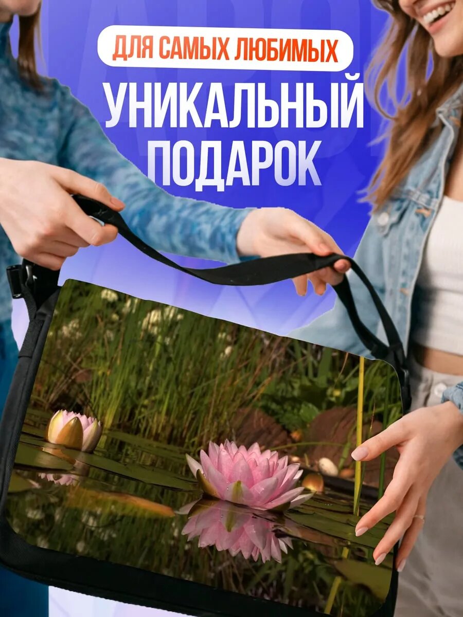 Сумка Цветы на воде — фото 1