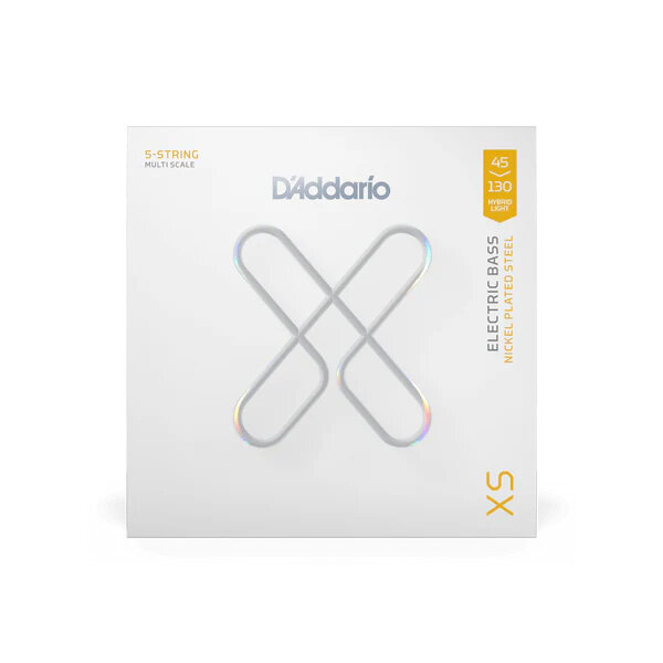 D'Addario XSB45130MS XS Nickel Multiscale 45-130