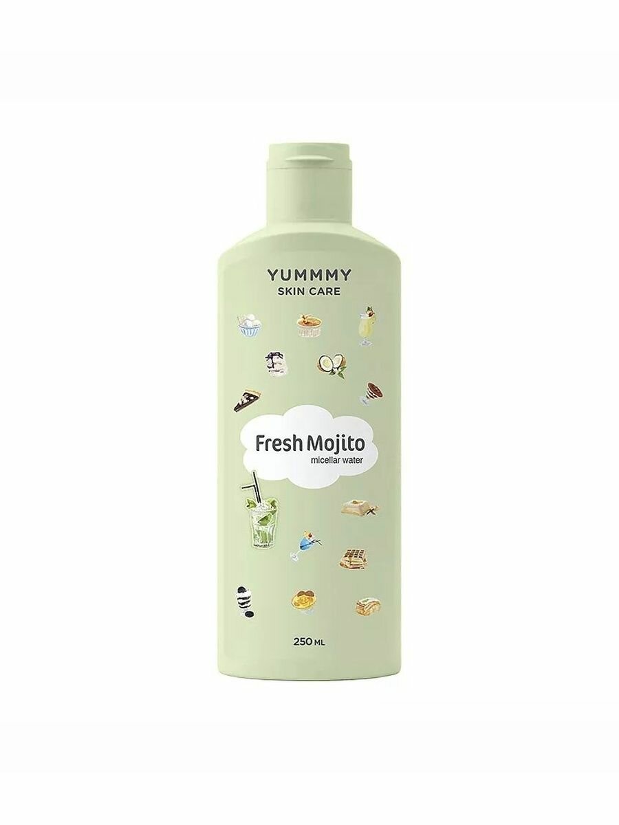 YUMMMY Мицеллярная вода Fresh Mojito, 250 мл