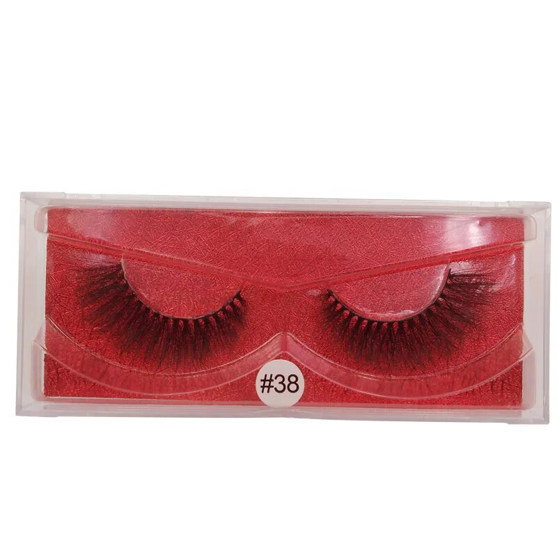 YSDO накладные ресницы 3D норковые ресницы 1pair-W38R