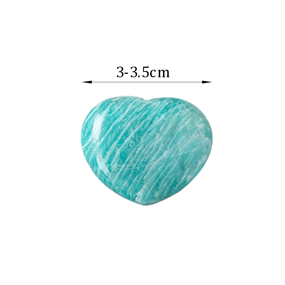 Амазонит сердце Runyangshi 3-3.5cm