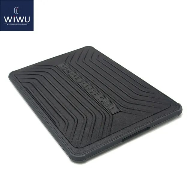 Чехол-папка WiWU Voyage Laptop Bumper Sleeve для MacBook Air 13.6 M5 M4 M3 M2 и MacBook Pro 14.2 M5 M4 M3 M2 M1 черный
