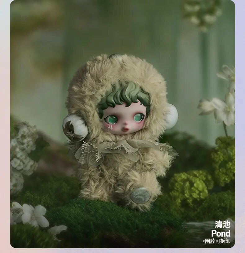 POP MART Skullpanda L'Impressionnisme брелок