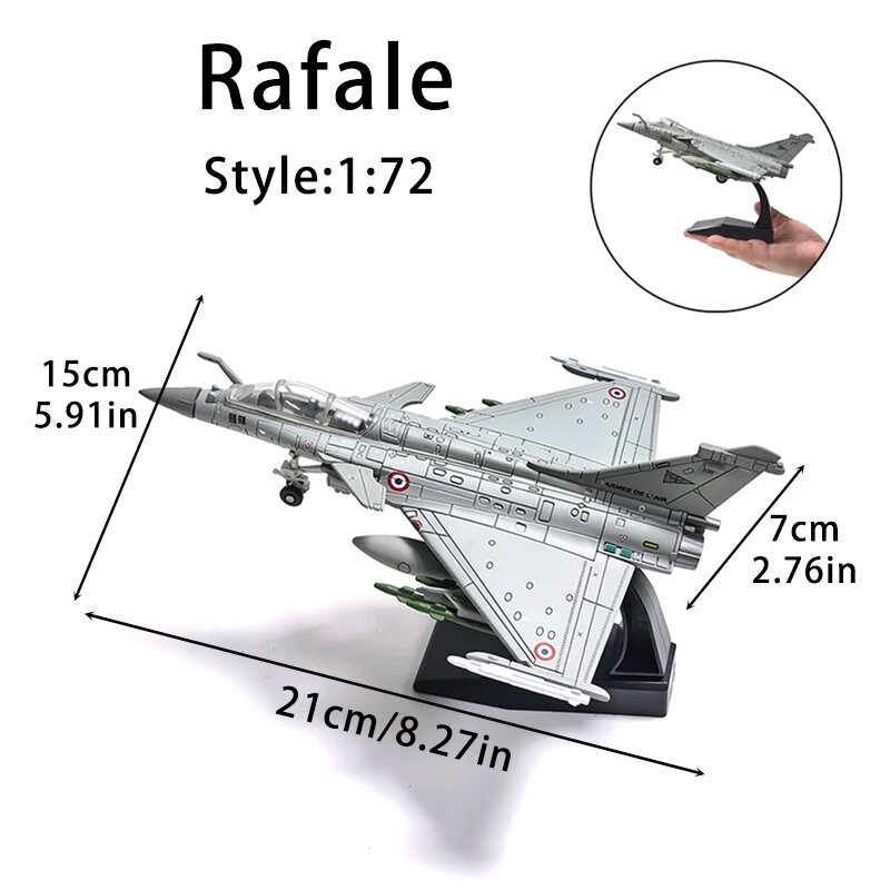 Модель самолетов из пластика Rafale
