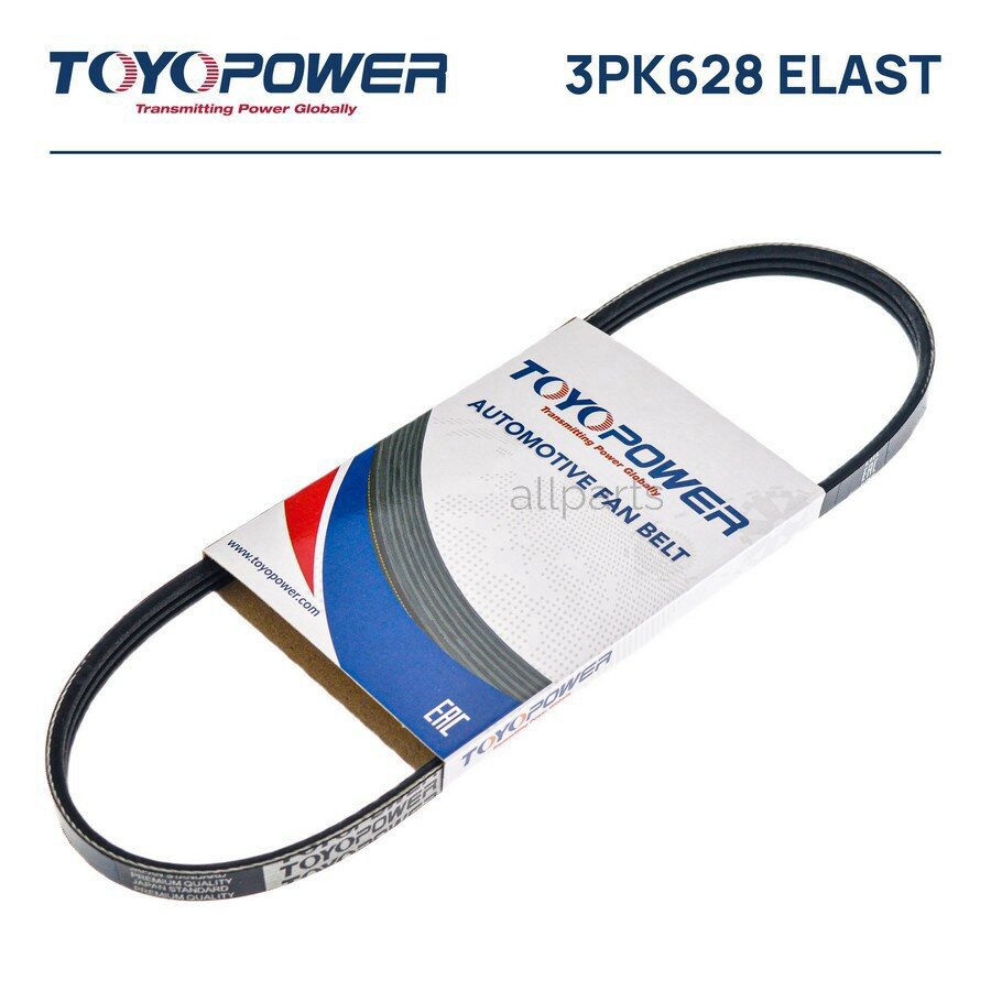 TOYOPOWER 3PK628ELAST Ремень TOYOPOWER 3PK628 ELAST