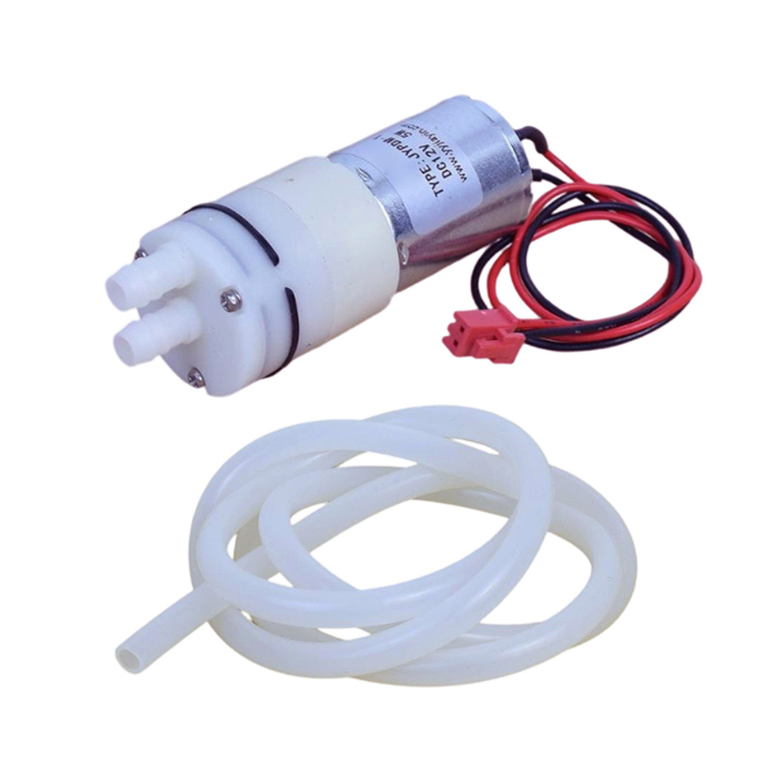 Мини-насос 370 DC12V 5Вт с силиконовой трубкой для