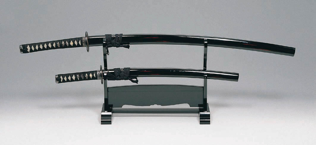 Сувенирная копия - Набор самурайских мечей Ryuichi Swords "Акебоно", металл, 2 шт