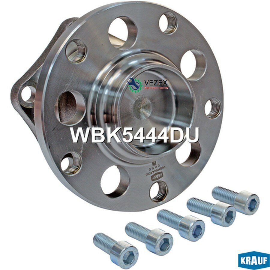 KRAUF WBK5444DU Ступица в сборе [задн, Kit] AUDI A6 C5(4B2,4B5), Allroad C5(4BH) / VW Passat B5(3B2,3B5,3BG,3B3,3BG