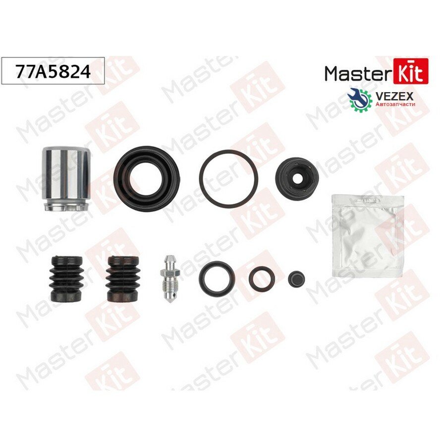 MASTERKIT 77A5824 Ремкомплект тормозного суппорта+поршень Mazda 3 (BM, BN) 2013 - 77A5824