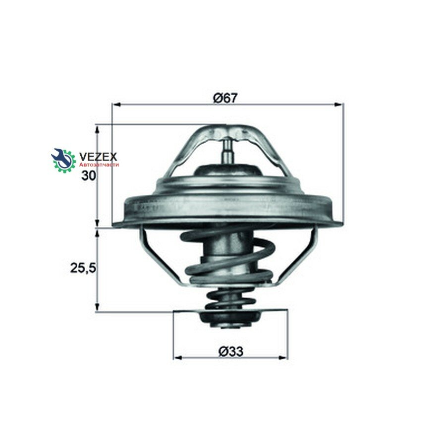 MAHLE TX2892D Термостат