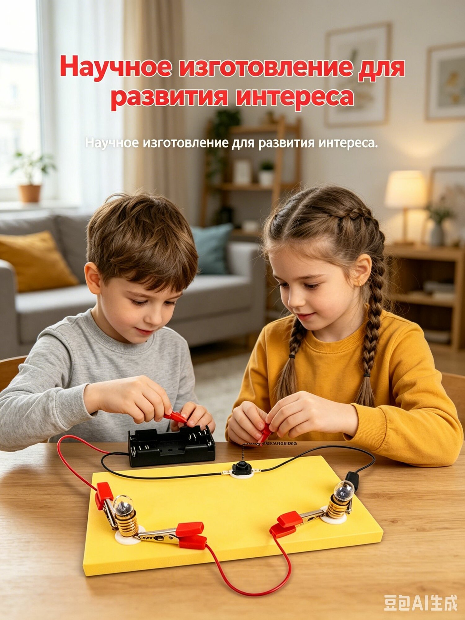 Набор для научных экспериментов, детские развивающие игрушки, упаковочные материалы ручной работы