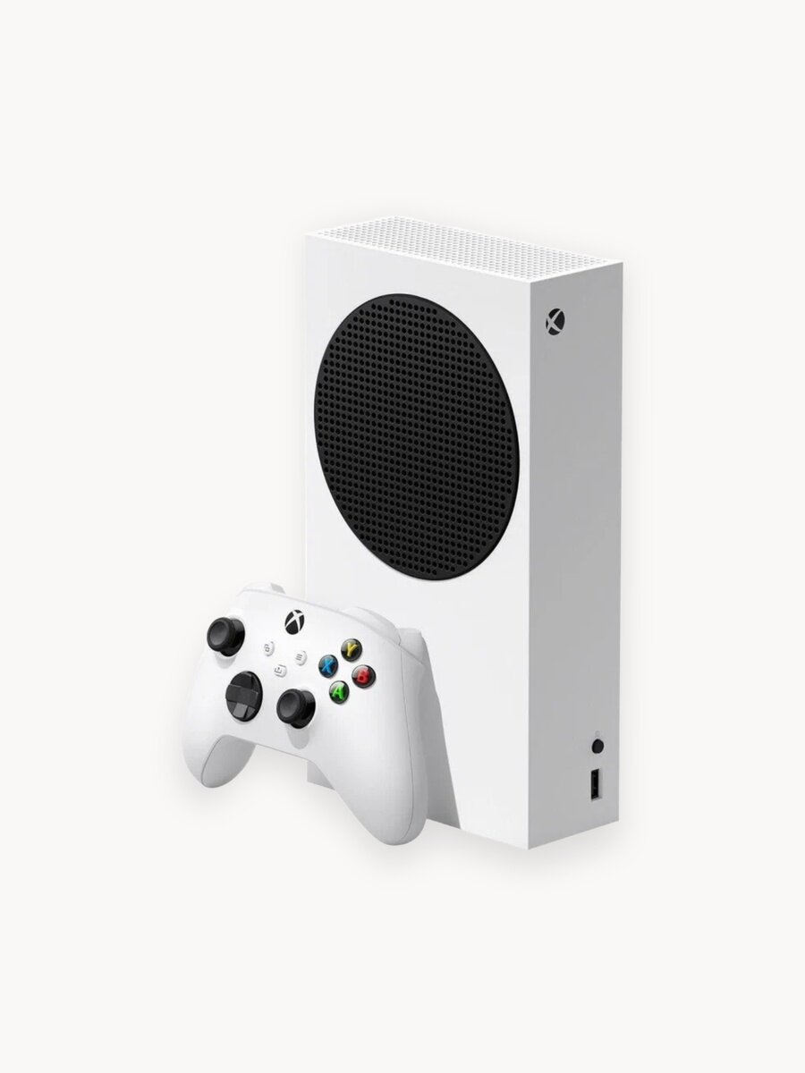 Игровая приставка Microsoft Xbox Series S 512 ГБ, белый/черный