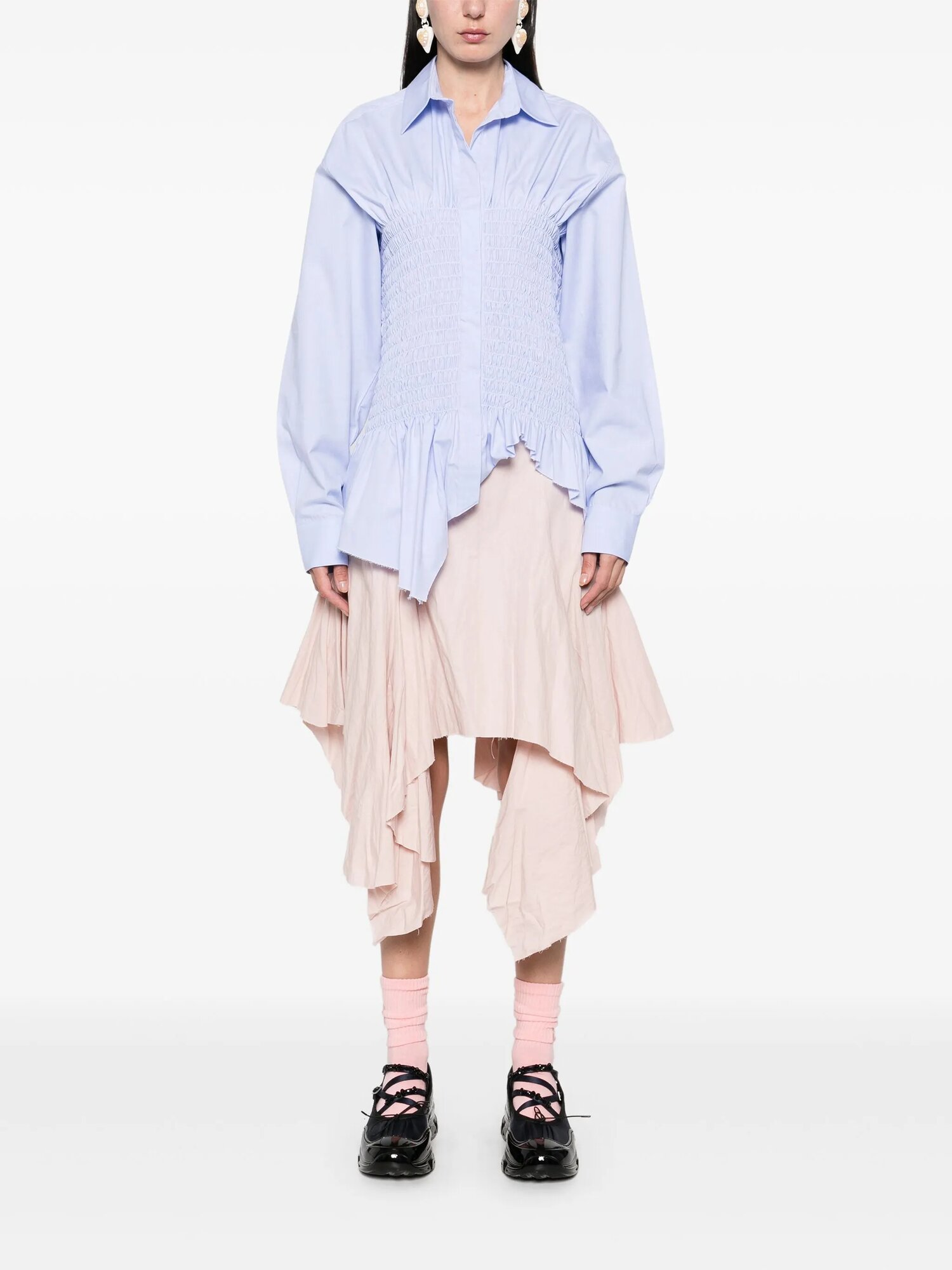 Юбка Marques Almeida, размер 8, pink — фото 1