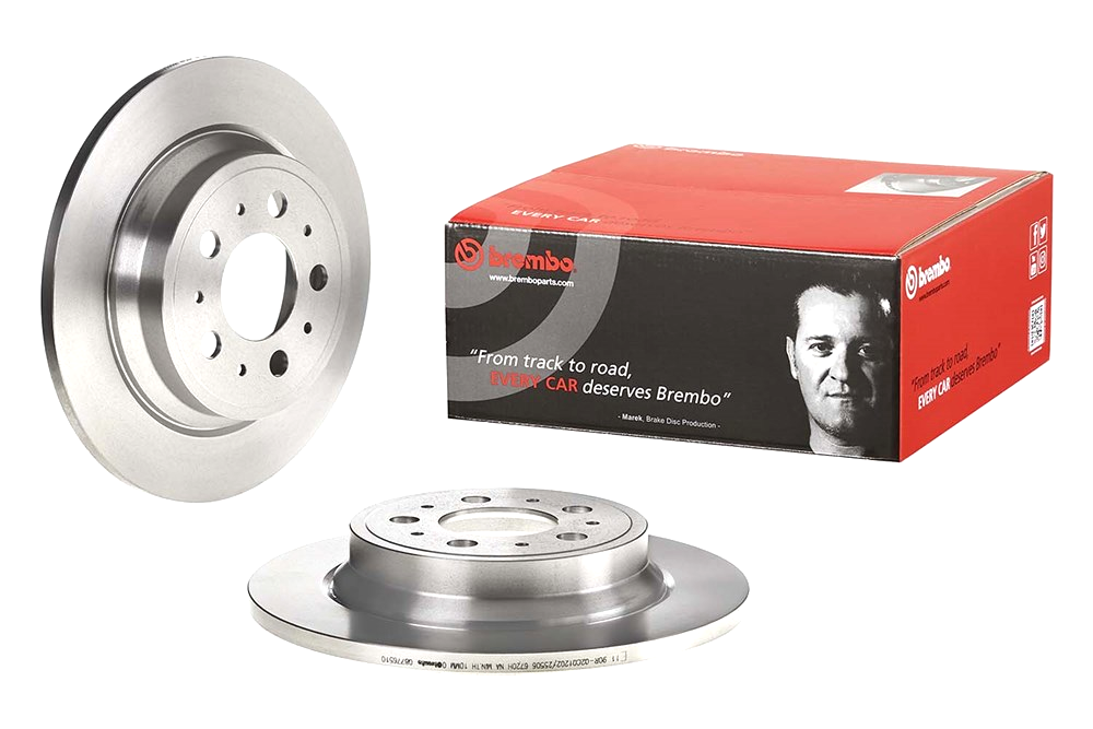 BREMBO 08.7765.10 (08776510 / 230562 / 230562) диск тормозной Volvo (Вольво) xc70 I cross country (295) d5 awd