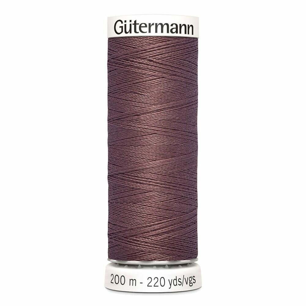 Швейные нитки Gutermann Sew-All 100/200 м, цвет 428 какао, 5 шт (1)